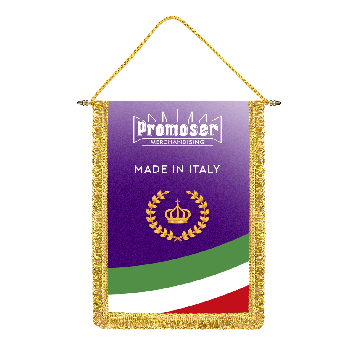 Gagliardetto rettangolare Modello 29 (20x29,5 cm) - WWW.PROMOSER.NET