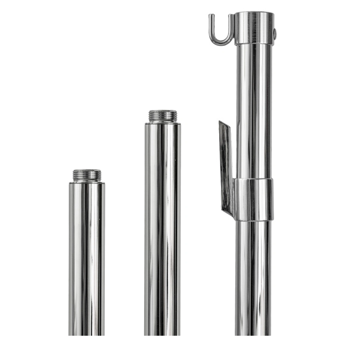 Asta Stendardi Ferro cromato (180 cm) - WWW.PROMOSER.NET